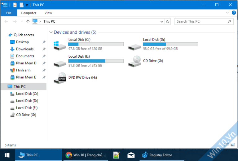 Cách khắc phục, Tắt Finalize the string trong Windows 10